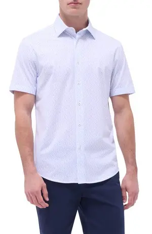 Bugatchi Short Sleeve Shirts For Men