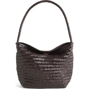 Madewell Handwoven Leather Shoulder Bag