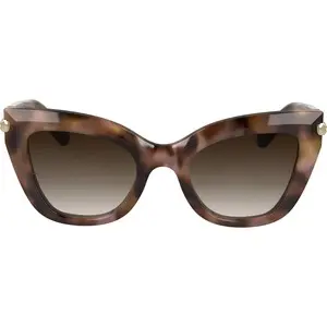 Longchamp Roseau Cat Eye Sunglasses - Rose Havana