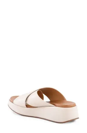 Seychelles Key Largo Wedge Slide Sandal - Off White