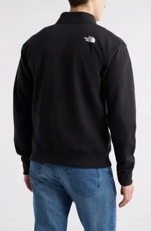 The North Face Half Dome Logo Quarter Zip Pullover - Tnf Black