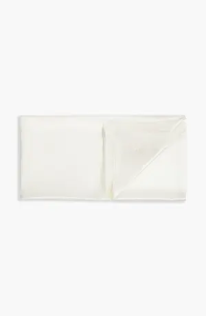FLUFFCO | HOTEL COMFORT Silk Pillowcase - King / White