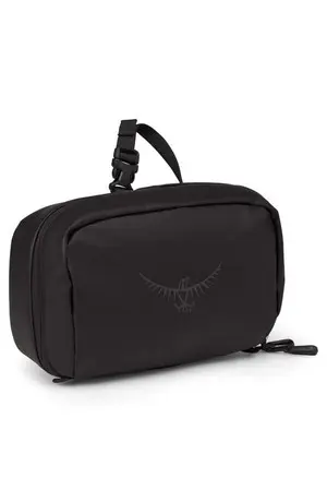 OSPREY Transporter Toiletry Kit - Raven Black/black