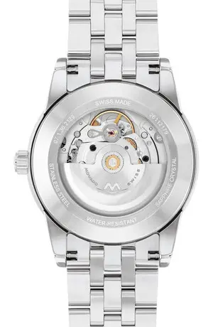Movado Museum Classic Automatic Bracelet Watch - Black/ Silver