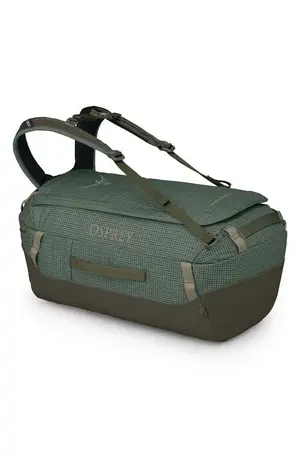 OSPREY Transporter 40-liter Duffle Carry-on Luggage - Pine Leaf/earl Grey