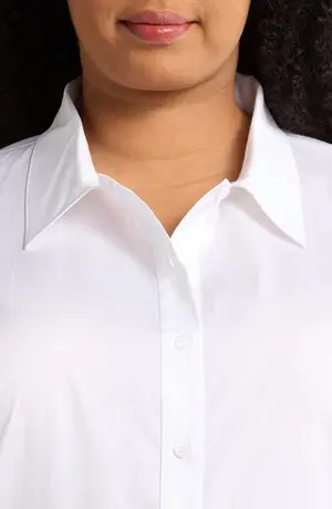 HARSHMAN Harpa Short Sleeve Button-up Shirt - White