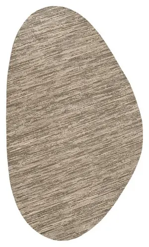JONATHAN Y Callan Modern Rustic Abstract Indoor/outdoor Shaped Area Rug - Beige/brown
