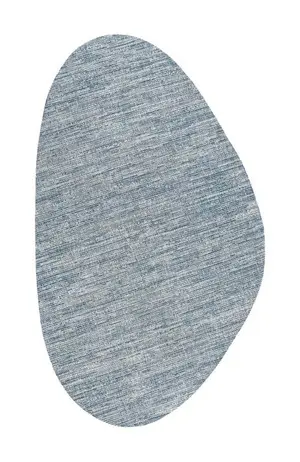 JONATHAN Y Callan Modern Rustic Abstract Indoor/outdoor Shaped Area Rug - Gray/navy