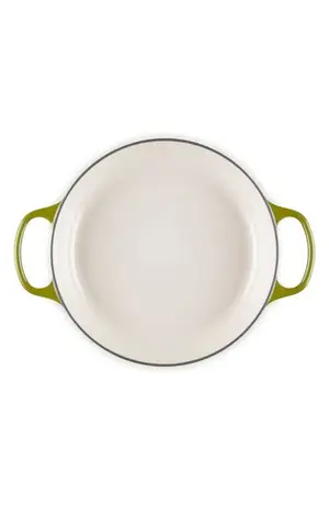 LE CREUSET Signature 2.25-quart Enameled Cast Iron Braiser - Olive