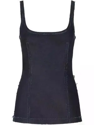 Marni Denim Corset Top - Blue