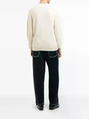 BARRIE B-label Sweater - White
