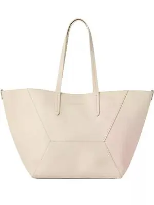 Brunello Cucinelli Duo Leather Tote Bag - Neutrals