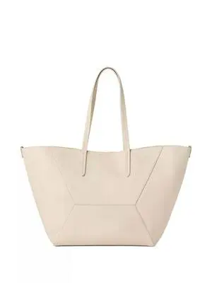 Brunello Cucinelli Duo Leather Tote Bag - Neutrals