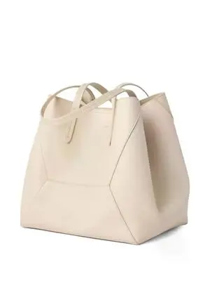 Brunello Cucinelli Duo Leather Tote Bag - Neutrals