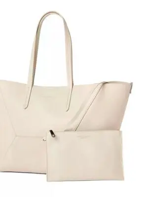 Brunello Cucinelli Duo Leather Tote Bag - Neutrals