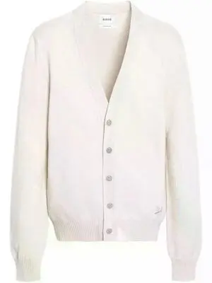 BARRIE V-neck Cardigan - White