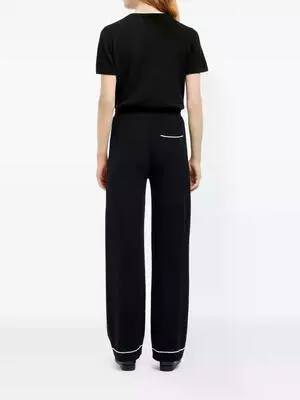 BARRIE Knitted T-shirt - Black