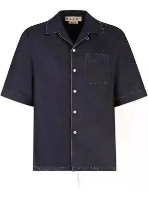 Marni Denim Short-sleeve Shirt