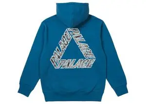 PALACE P3 Snake Applique Hood - Teal
