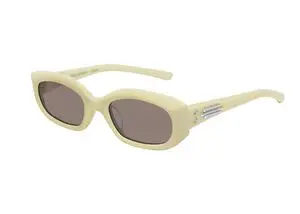 GENTLE MONSTER Jennie Wispy Sunglasses - Yellow/brown (y8)