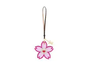LOUIS VUITTON X Takashi Murakami Cherry Blossom Bag Charm - Pink