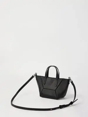 Brunello Cucinelli Bc Duo Mini Leather Tote Bag - Black
