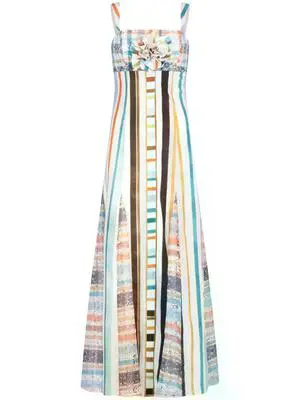 Silvia Tcherassi Ofra Maxi Dress - Blue