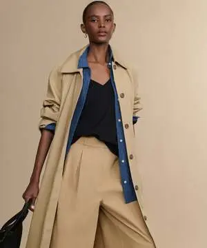 Jenni Kayne Leo Trench Coat - Khaki
