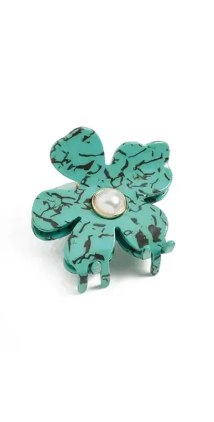 Lele Sadoughi Lily Claw Clip - Turquoise