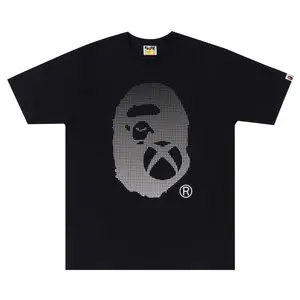 BAPE X Xbox Ape Head Tee #1 'black' Black