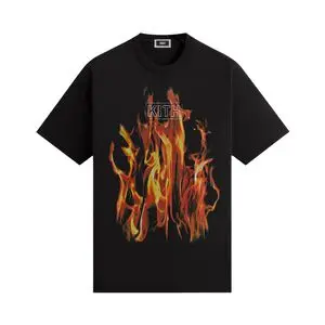 Kith Pyro Box Logo Vintage Tee - Black