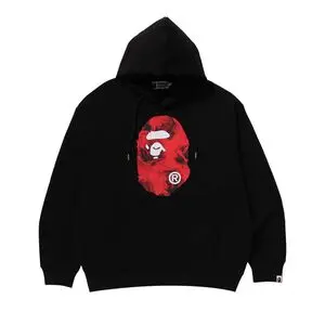 A BATHING APE Floral Camo Ape Head Relaxed Fit Hoodie