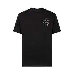 ANTI SOCIAL SOCIAL CLUB Ghost Of You And Me 3m Reflective Tee - Black