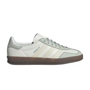 Adidas Gazelle Indoor Lace Up Sneakers - White