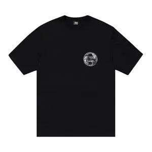 StÜssy Dot Stamp Tee - Black