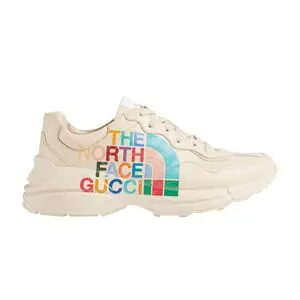 Gucci The North Face X Rhyton Sneakers - Cream