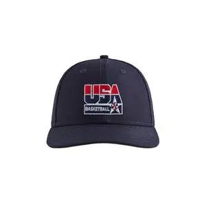 Kith X New Era For Usa Basketball 59fifty Low Profile Fitted Cap - Blue