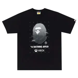 A BATHING APE X Xbox Ape Head Tee #2 - Black