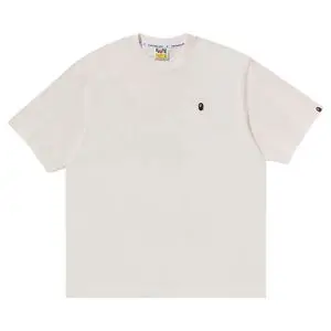 A BATHING APE One Point Relaxed Fit Tee 'ivory - Cream