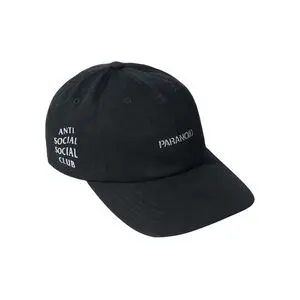 ANTI SOCIAL SOCIAL CLUB X Undefeated Paranoid Cap - Black