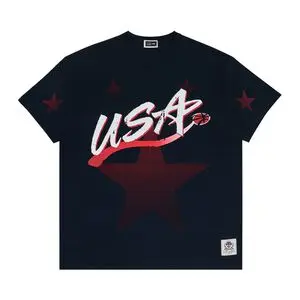 Kith For Usa Basketball All Star Vintage Tee 'nocturnal - Blue