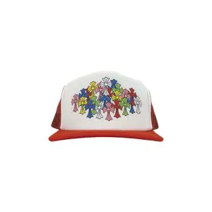 Chrome Hearts Multi Cross Trucker Cap - Red