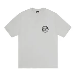 StÜssy Dot Stamp Tee 'fog