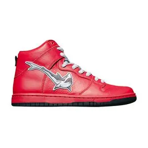 Nike Oski X Dunk High Sb Shark Sneakers - Red