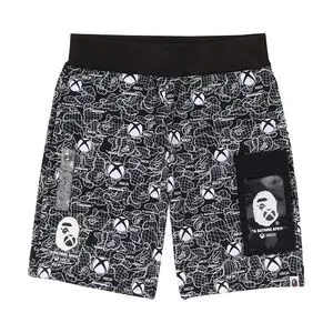 A BATHING APE X Xbox Camo Sweat Shorts