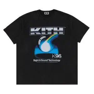 Kith Sight & Sound 1996 Vintage Tee - Black
