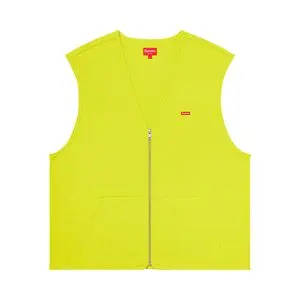 Supreme Zip-up Vest - Green