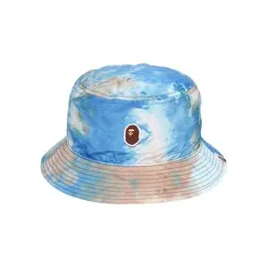 A BATHING APE Chusen One Point Bucket Hat - Blue