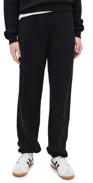 Eterne Classic Fleece Sweatpants - Black