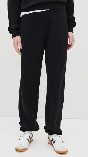 Eterne Classic Fleece Sweatpants - Black